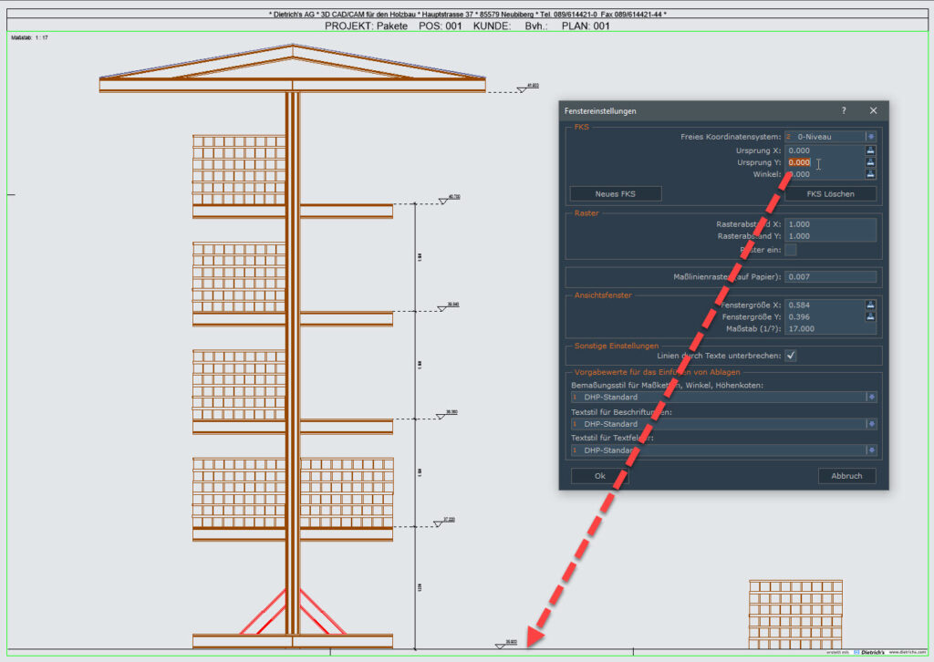 Höhenkoten im Plan neu definieren – Support-Blog und Wissensdatenbank